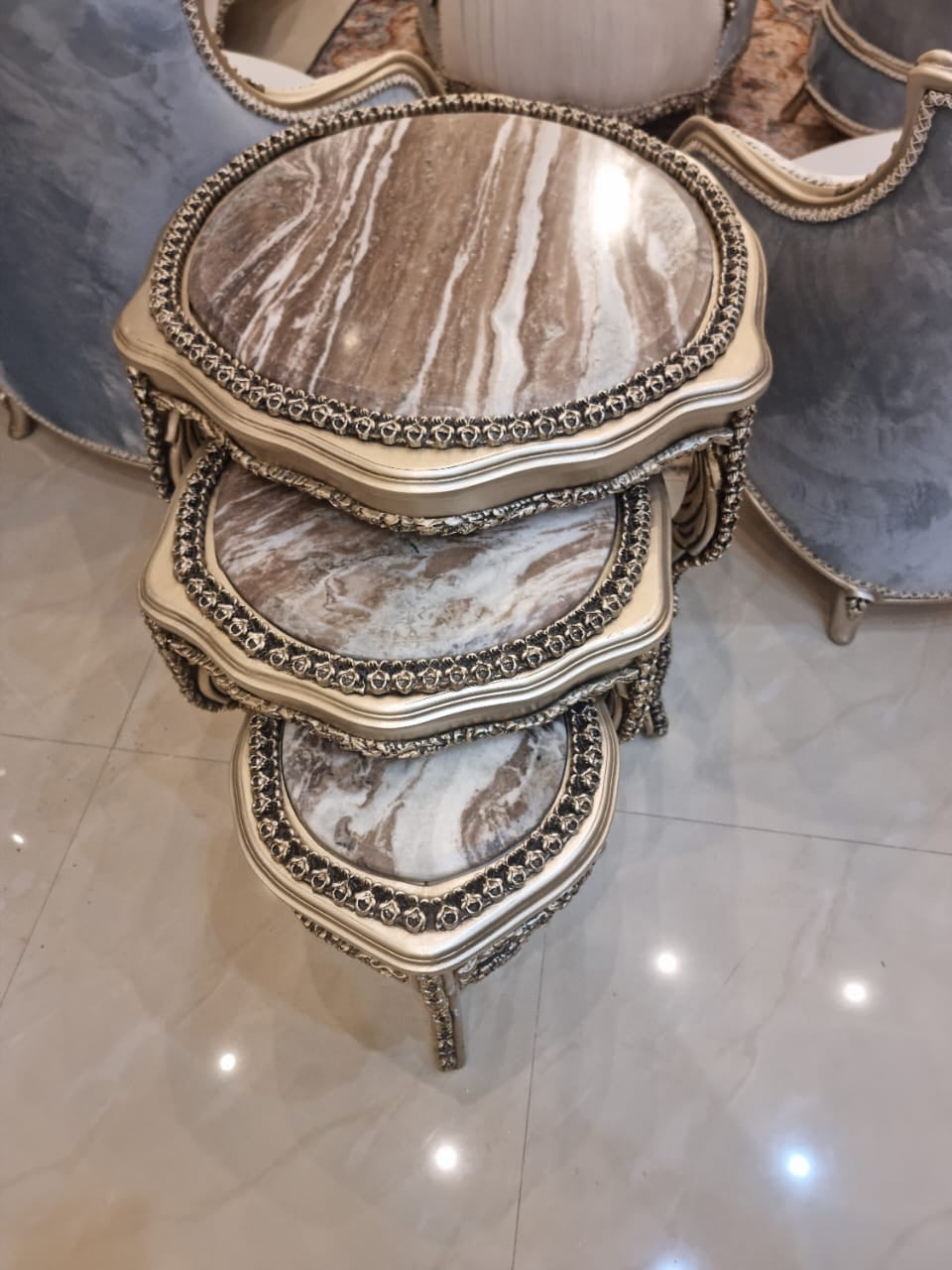 Tables Set — SPHINX FURNITURE| Handmade& Solid Wood Luxurious Furniture