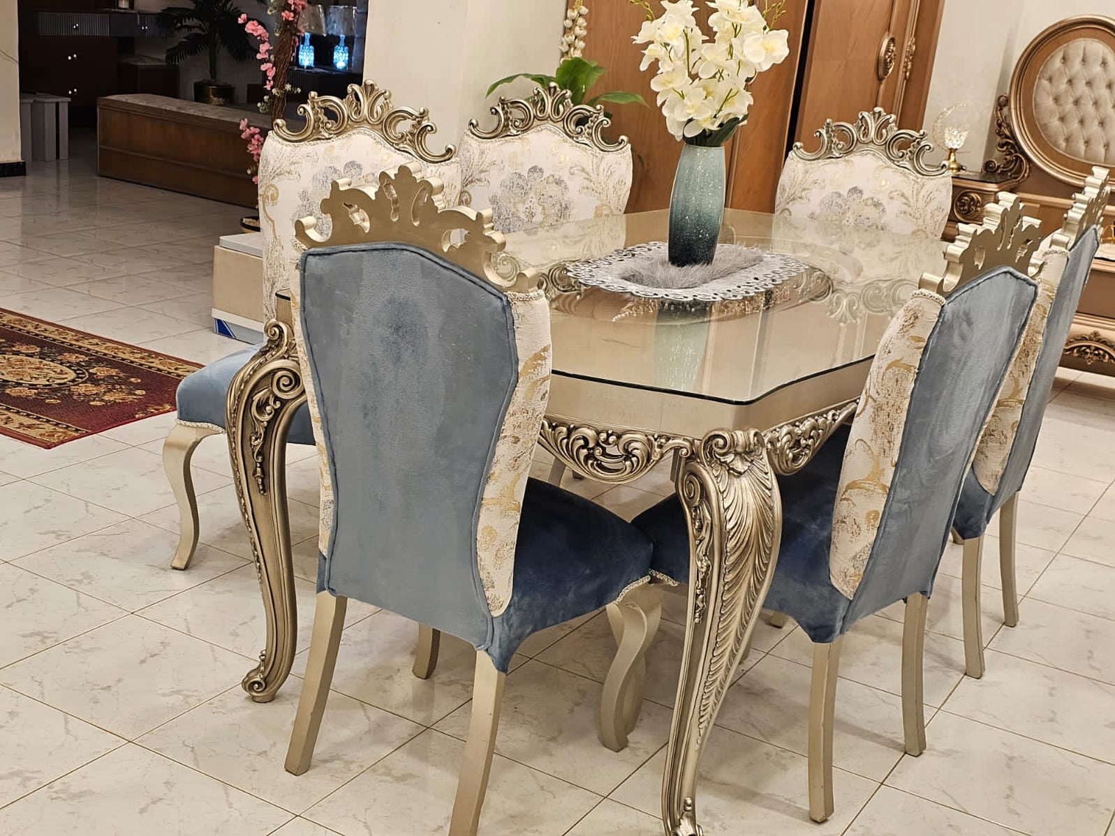 Dining Room Sets — SPHINX FURNITURE| Handmade& Solid Wood Luxurious ...