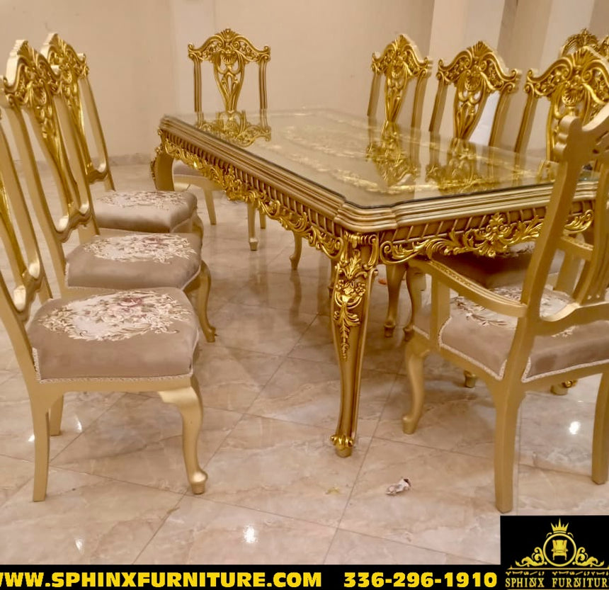 Dining Room Sets — SPHINX FURNITURE| Handmade& Solid Wood Luxurious ...