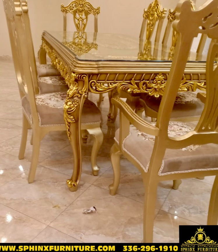 Dining Room Sets — SPHINX FURNITURE| Handmade& Solid Wood Luxurious ...