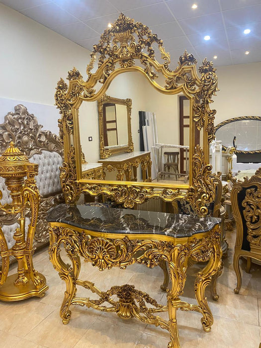 ORANGE Console Table — SPHINX FURNITURE| Handmade& Solid Wood Luxurious ...