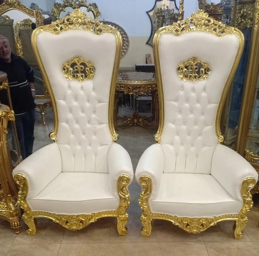 "Tulip" Throne Chair Set — SPHINX FURNITURE| Handmade& Solid Wood ...