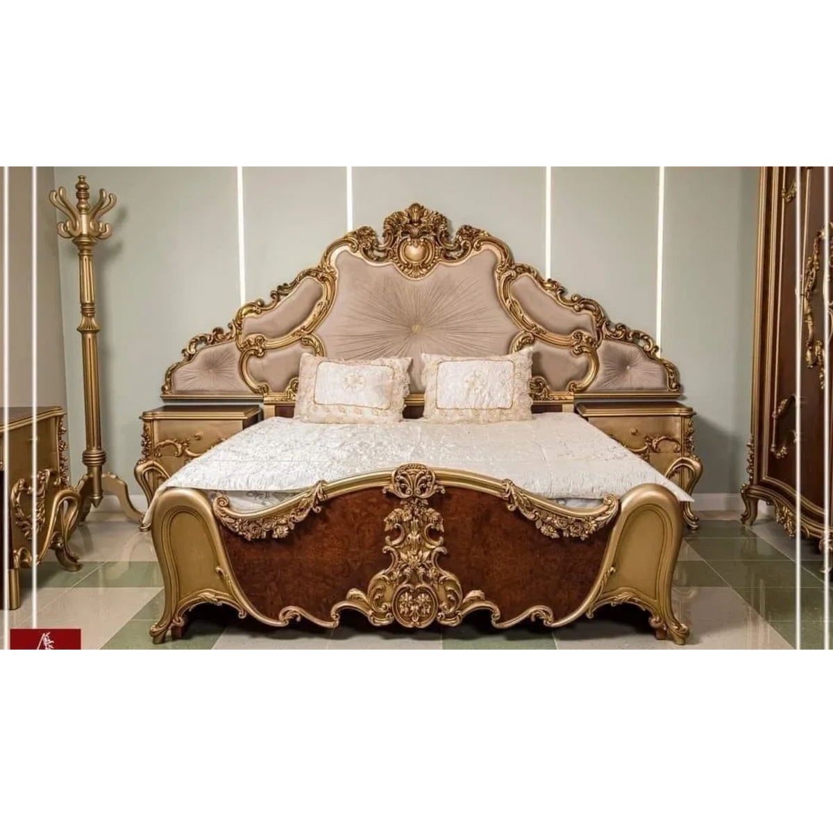 "GRACE" BEDROOM SET — SPHINX FURNITURE| Handmade& Solid Wood Luxurious ...