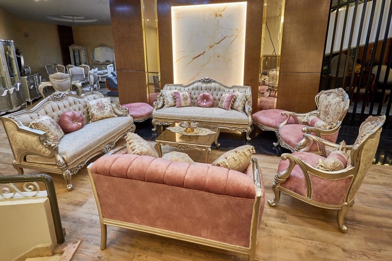 Living Room Sets — SPHINX FURNITURE| Handmade& Solid Wood Luxurious ...