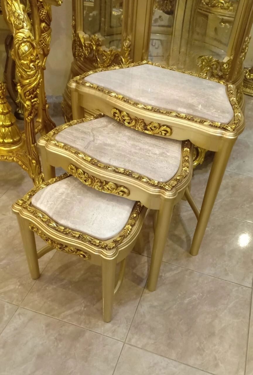 Tables Set — SPHINX FURNITURE| Handmade& Solid Wood Luxurious Furniture